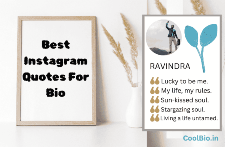 Get 750+ Inspirational Bio Quotes for Attitude and Aesthetic Bio