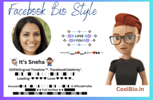 1500+Unique Facebook Bio Styles, Colorful & Attractive Ideas