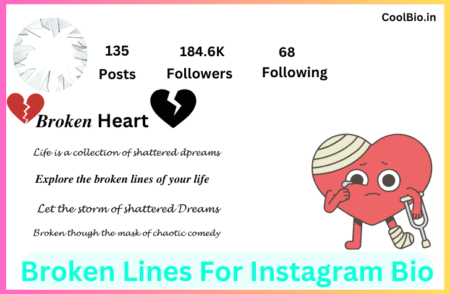 1580+ Broken Bio For Instagram create Crafting a Unique Bio