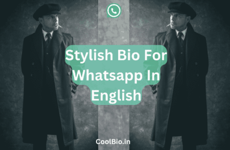 Top 1008+ Stylish WhatsApp Bio style: cool bio Ideas