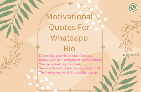 Empower Your Journey: Crafting Motivational Bio for Whatsapp