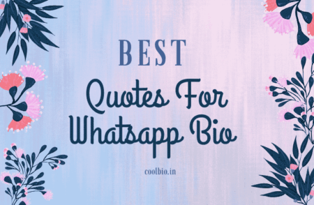 852+Quotes for WhatsApp Bio - Sparkle Your Profile Wisdom