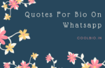 852+Quotes for WhatsApp Bio - Sparkle Your Profile Wisdom