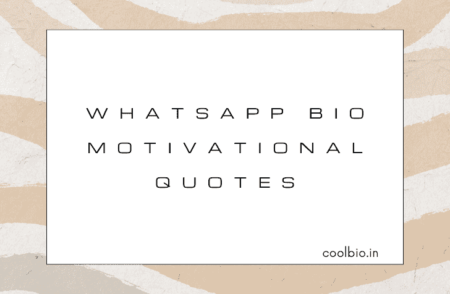 852+Quotes for WhatsApp Bio - Sparkle Your Profile Wisdom